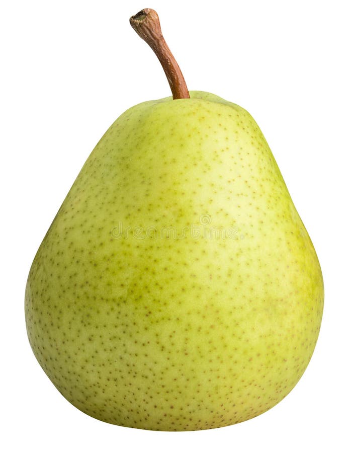 Pera Isolada No Fundo Branco Foto de Stock - Imagem de vegetariano ...