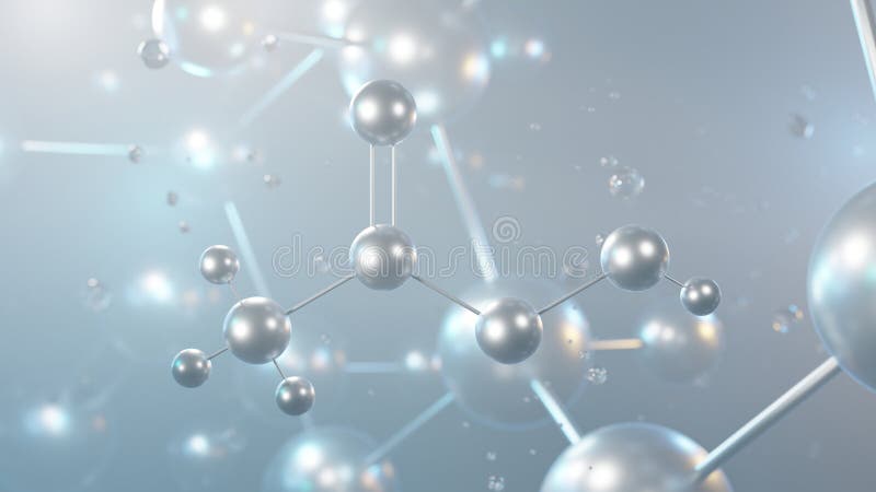 Peracetic Acid Molecular Structure, 3d Model Molecule, Peroxy Acid ...