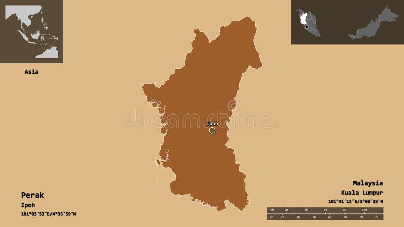 Perak, State of Malaysia,. Previews. Pattern Stock Illustration ...