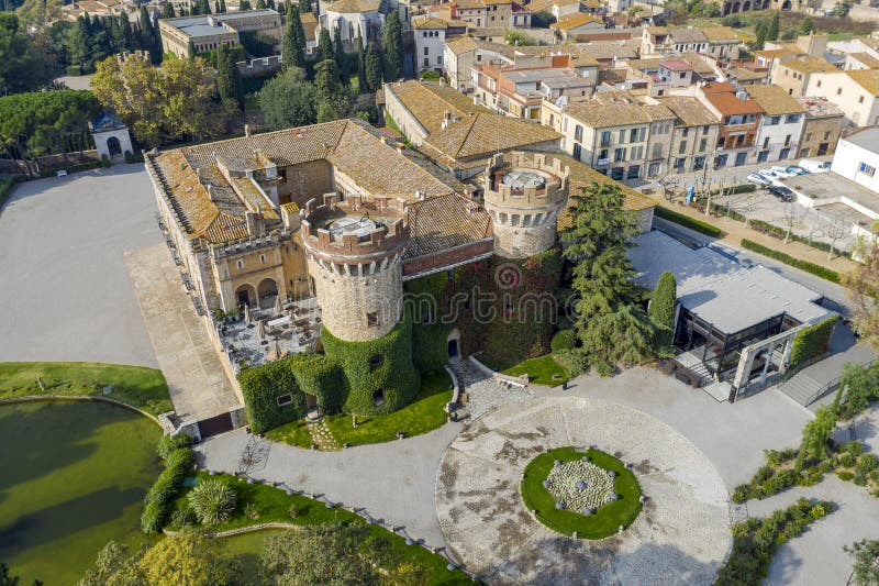 Peralada Castle Night Stock Photos - Free & Royalty-Free Stock Photos ...