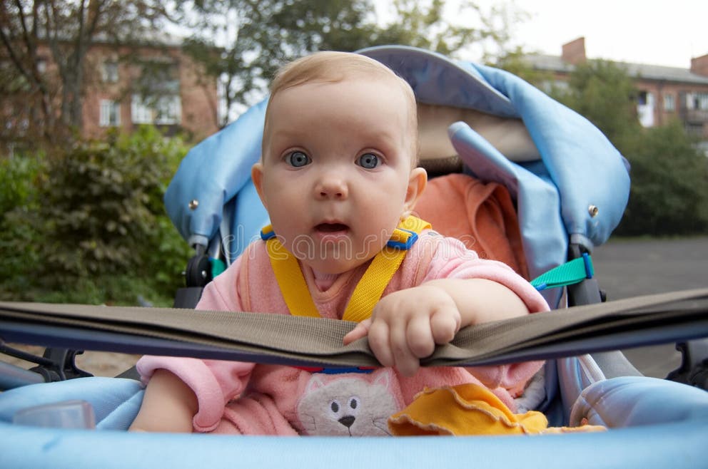 Perambulator stock photo. Image of happiness, carriage - 3169994