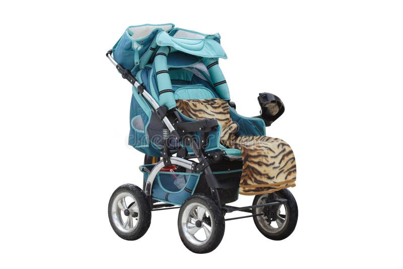 Carriage with the label stock photo. Image of babies, children - 1923432