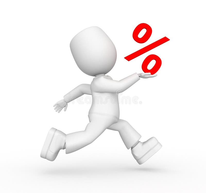 Percentage rate decrease stock illustration. Illustration of arrow - 9068654