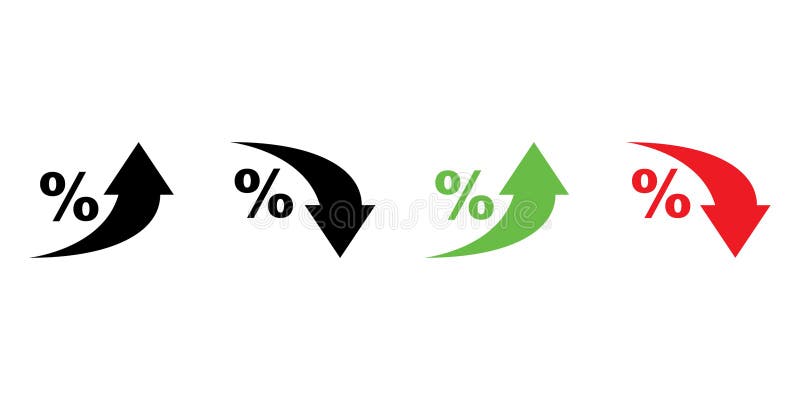 Increase Decrease Arrows Stock Illustrations – 1,331 Increase Decrease ...