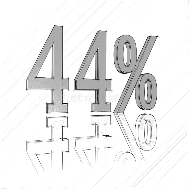 44 Percent Stock Illustrations – 296 44 Percent Stock Illustrations ...