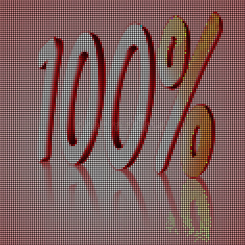 100 , 100 Percent As a 3D Illustration, 3D Rendering Stock Illustration ...