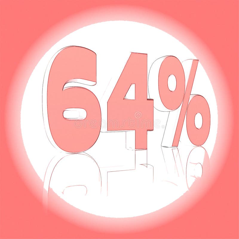 64 Percent Stock Illustrations – 100 64 Percent Stock Illustrations ...