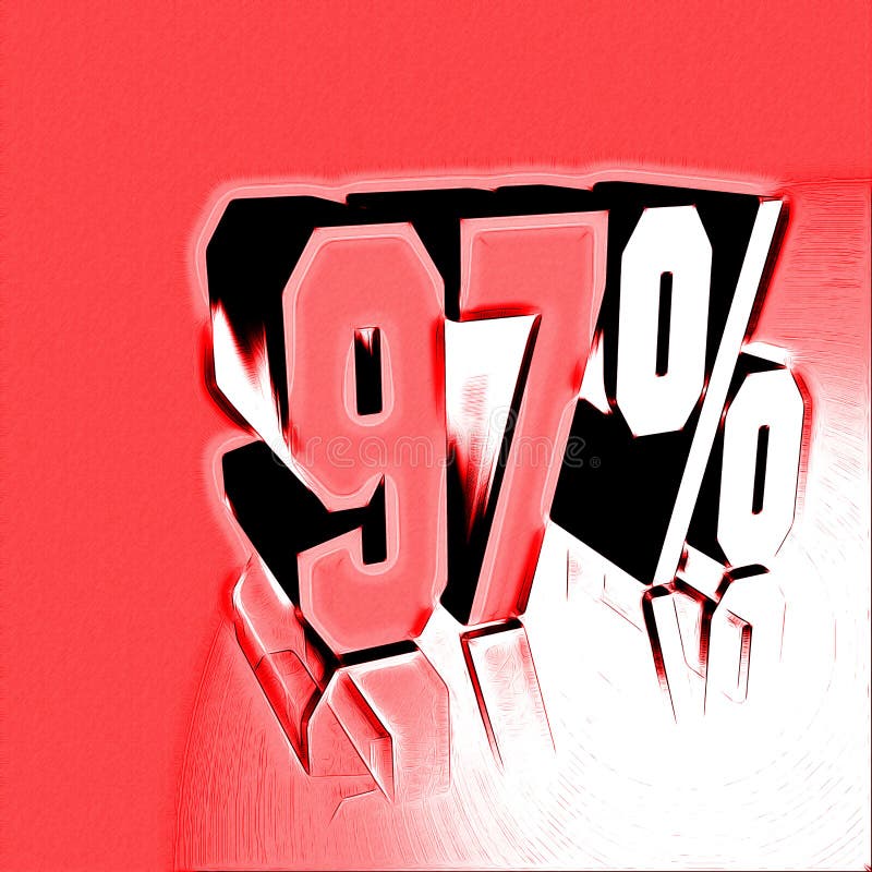 97 Percent Stock Illustrations – 110 97 Percent Stock Illustrations ...