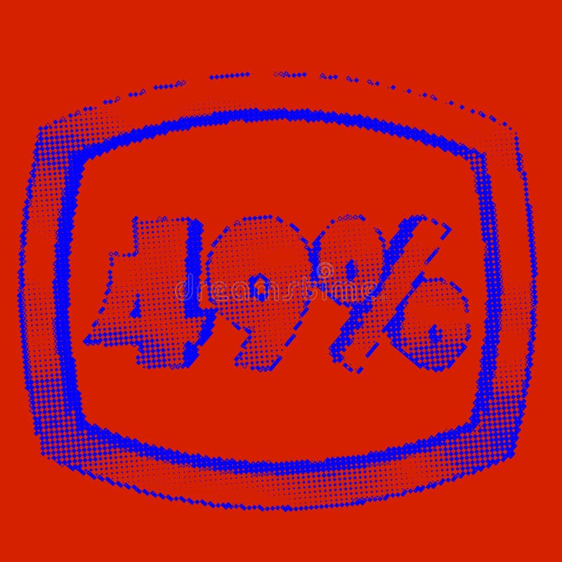 49 , 49 Percent As a 3D Illustration, 3D Rendering Stock Illustration ...