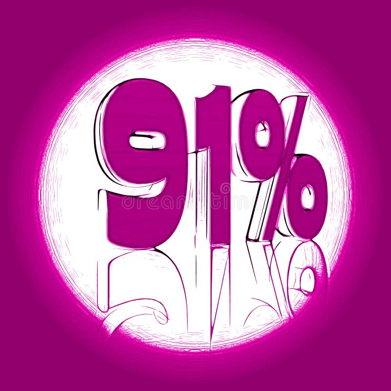 91 Percent Stock Illustrations – 83 91 Percent Stock Illustrations ...