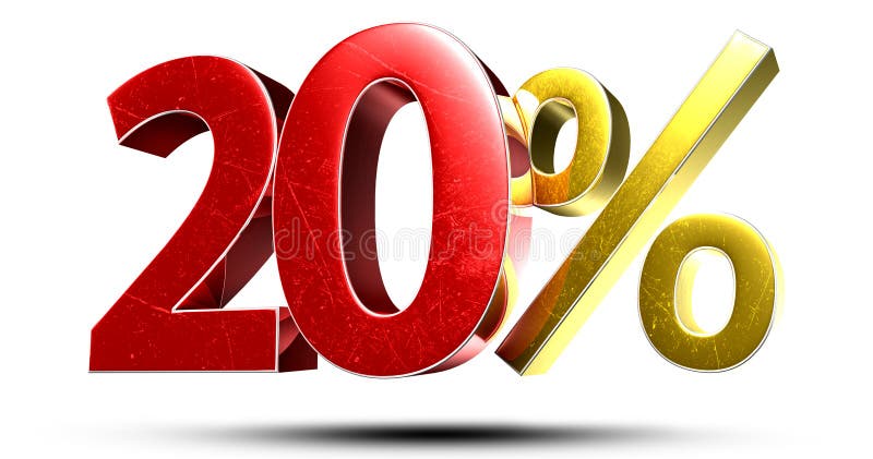 3d 20 Percent Isolated Stock Illustrations – 641 3d 20 Percent Isolated ...