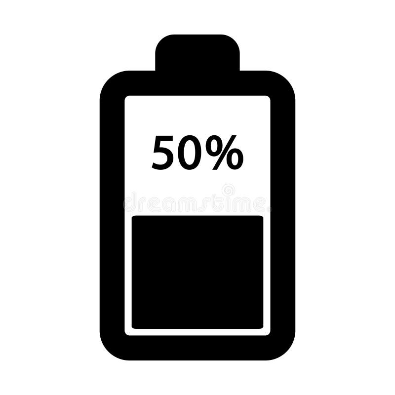 Battery Charge Percent Stock Illustrations – 598 Battery Charge Percent ...