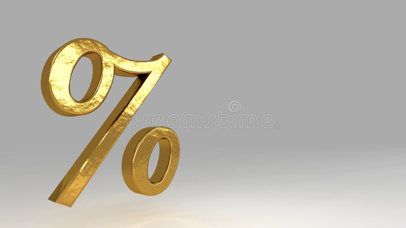 Golden Font Percent Sign Stock Illustrations – 1,336 Golden Font ...