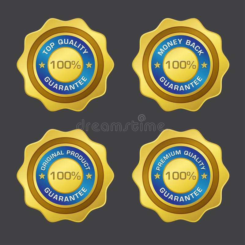 100 Percent Money Back Vector Stock Vector - Illustration of money ...