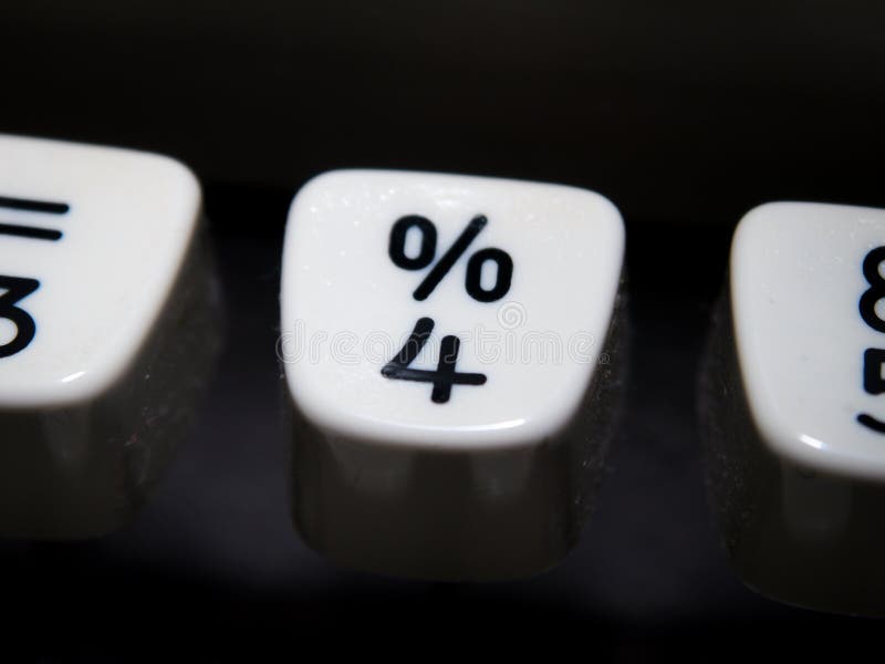 Percent key. stock photo. Image of digital, keyboard, percent - 1774108