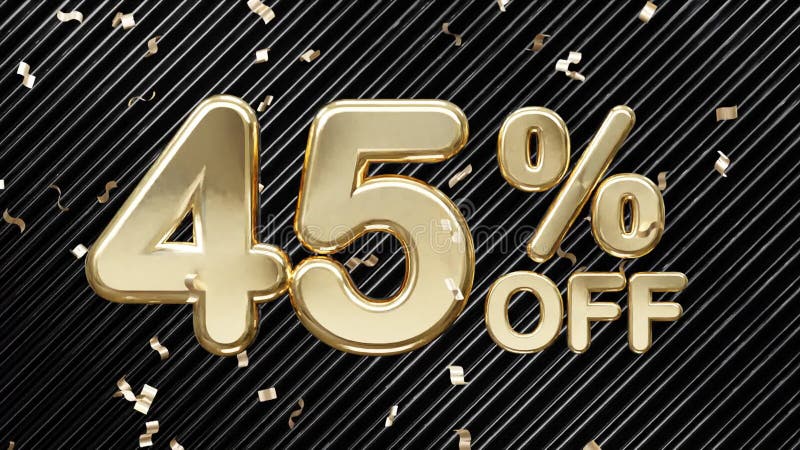 Percent Off Discount Discount Animation Motion Video Stock Video ...