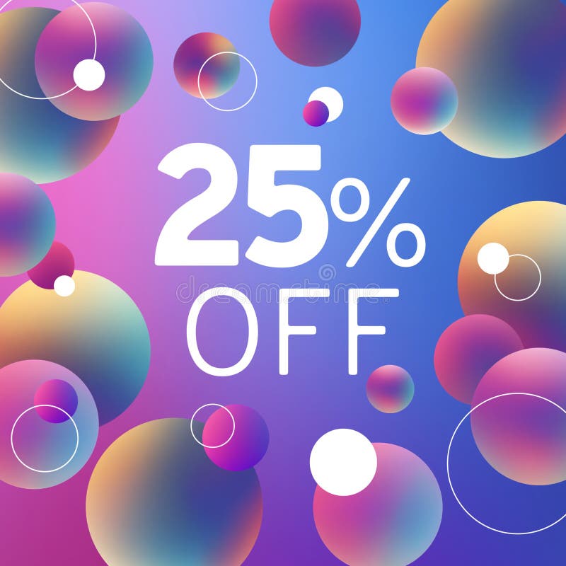 70 Percent Off 3d Letters on Black Background Stock Illustration ...
