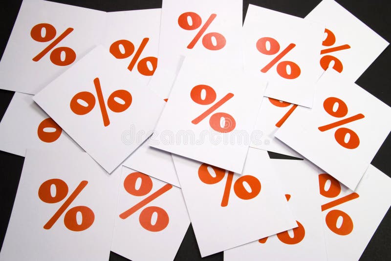 Percent Sign stock image. Image of bill, concepts, currency - 4693437