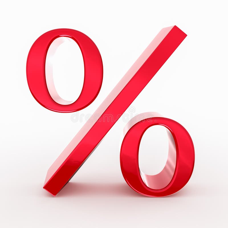 Percent symbol stock illustration. Illustration of mathmatics - 113228861