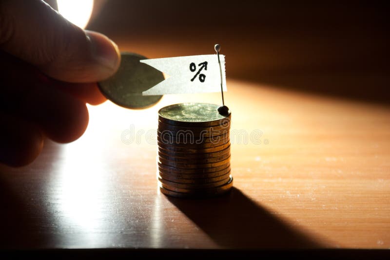 Percent up stock image. Image of motivation, cash, concepts - 35807815