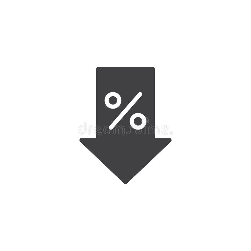 Percentage Symbol Decline Stock Illustrations – 916 Percentage Symbol ...