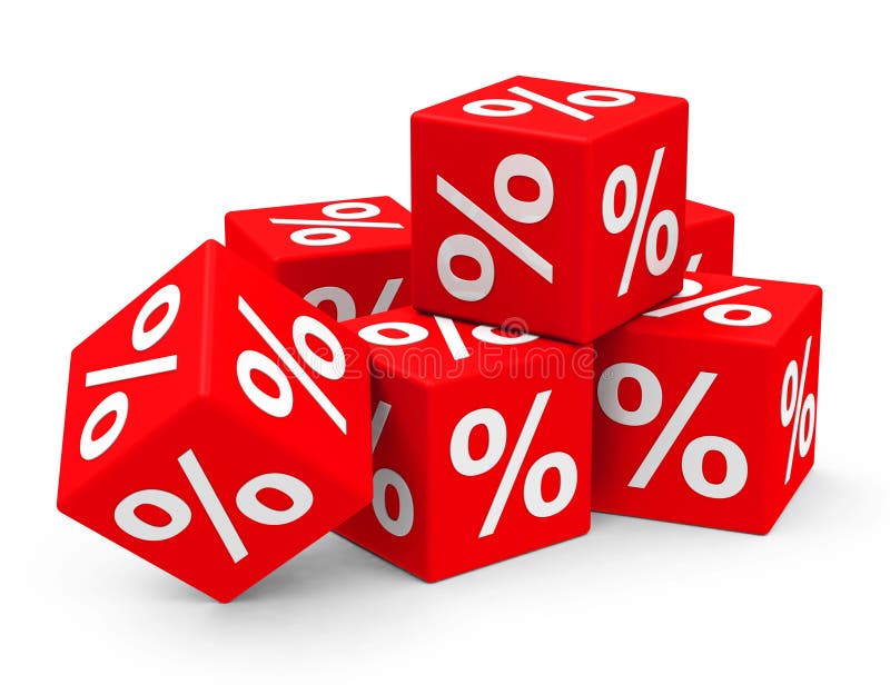 Percentage symbol stock illustration. Illustration of finance - 601883