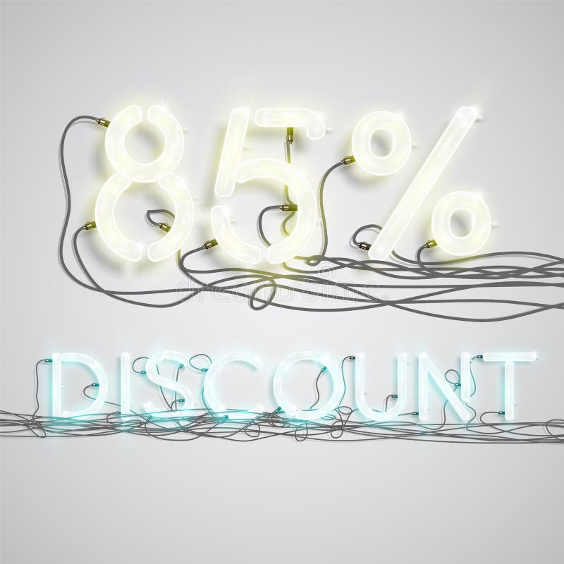 Percentage of Discount, Vector Illustration Stock Vector - Illustration ...