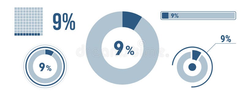 Pie Chart Nine Stock Illustrations – 187 Pie Chart Nine Stock ...