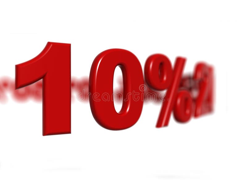 1 Percent stock illustration. Illustration of percent - 2464886