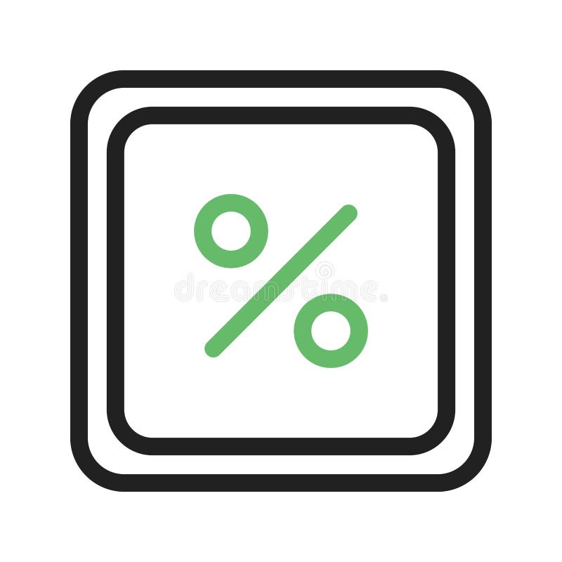 Percentage Symbol stock illustration. Illustration of economics - 97337538
