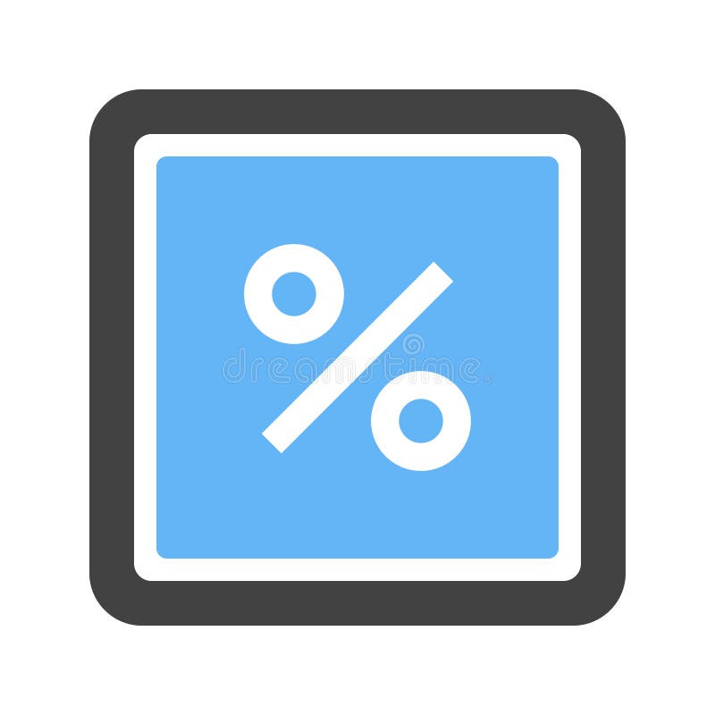Percentage Symbol stock vector. Illustration of concept - 97722018