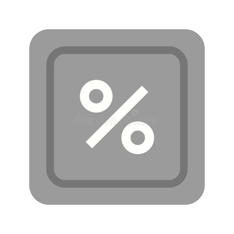 Percentage Symbol stock vector. Illustration of vector - 101012296