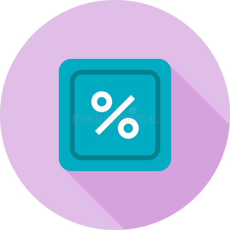 Percentage Symbol stock vector. Illustration of percent - 101086458