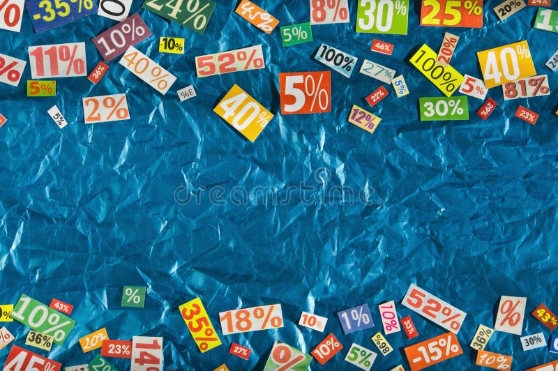 PERCENTAGES background stock photo. Image of dividends - 52702760