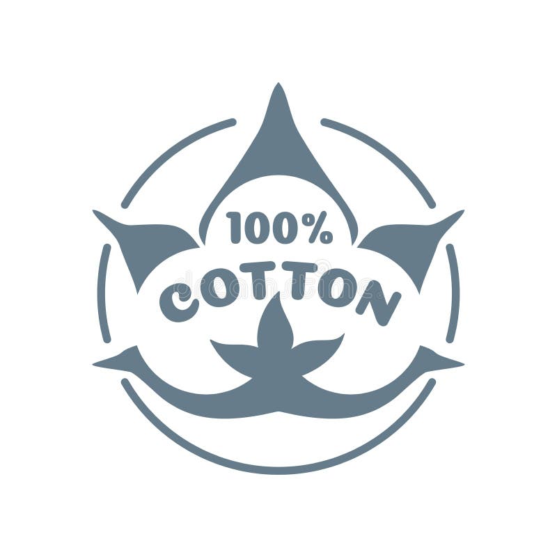 Cotton sticker set stock vector. Illustration of botanical - 209070033