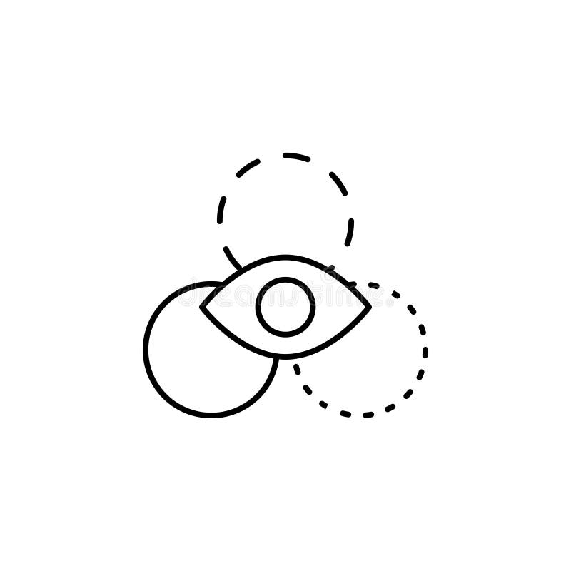 Eclipse Icon Vector Isolated on White Background, Eclipse Sign ...