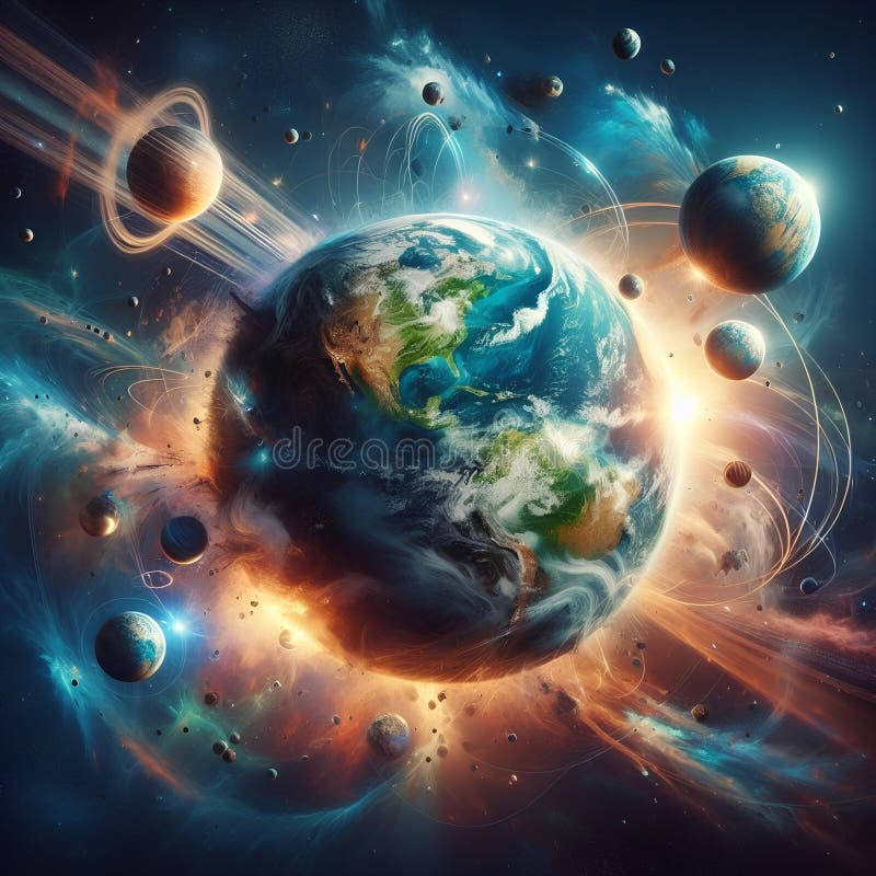 Perception of Travel through the Cosmos in the Future Stock ...