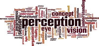 Perception word cloud stock vector. Illustration of direction - 288820960
