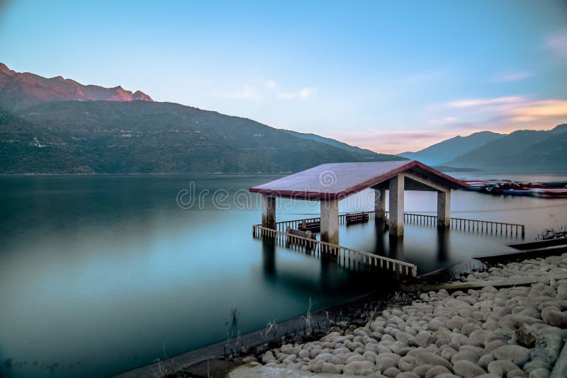 Tehri Lake in Uttarakhand, India, Tehri Lake is an Artificial Dam ...