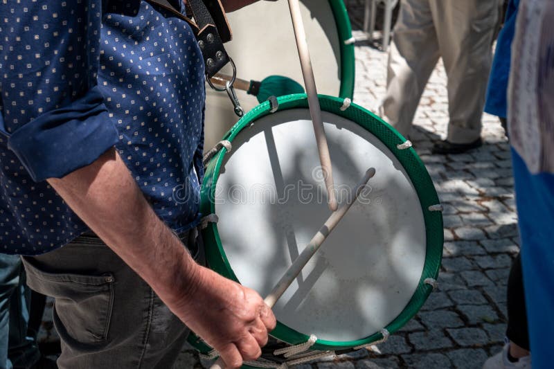 The Percussion that Animates the Party Stock Photo - Image of outdoors ...