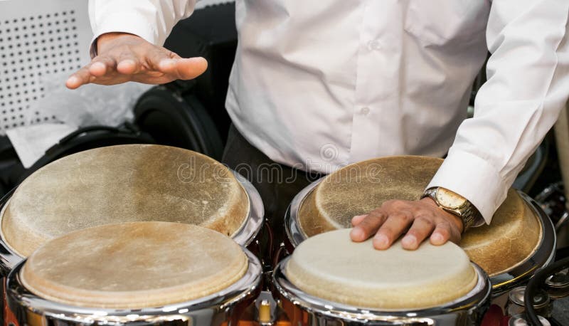 Percussion and Hand Close Up Shot Stock Photo - Image of music, song ...