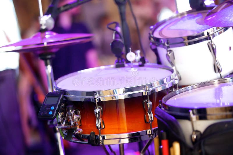 Percussion Instrument for Modern Music Stock Image - Image of acoustic ...