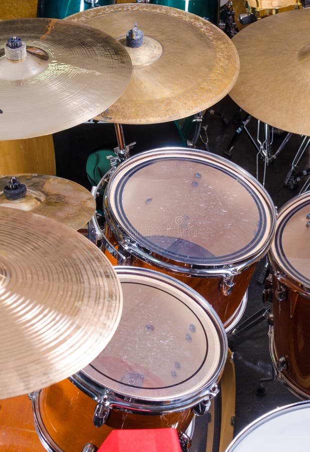 Percussion kit stock photo. Image of snare, jazz, assorted - 41945096