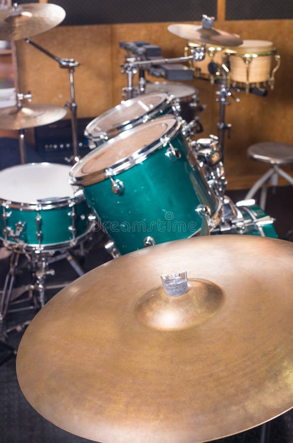 Percussion kit stock image. Image of jazz, percussion - 42281821