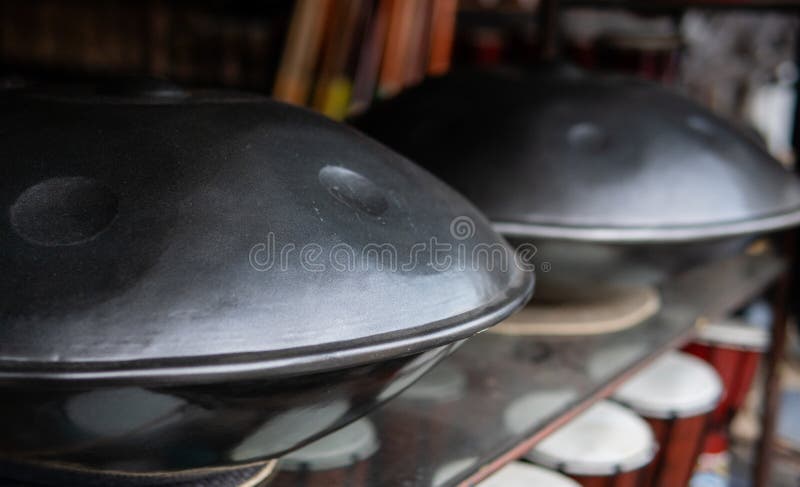.percussion Musical Instrument - Hang Stock Photo - Image of peaceful ...