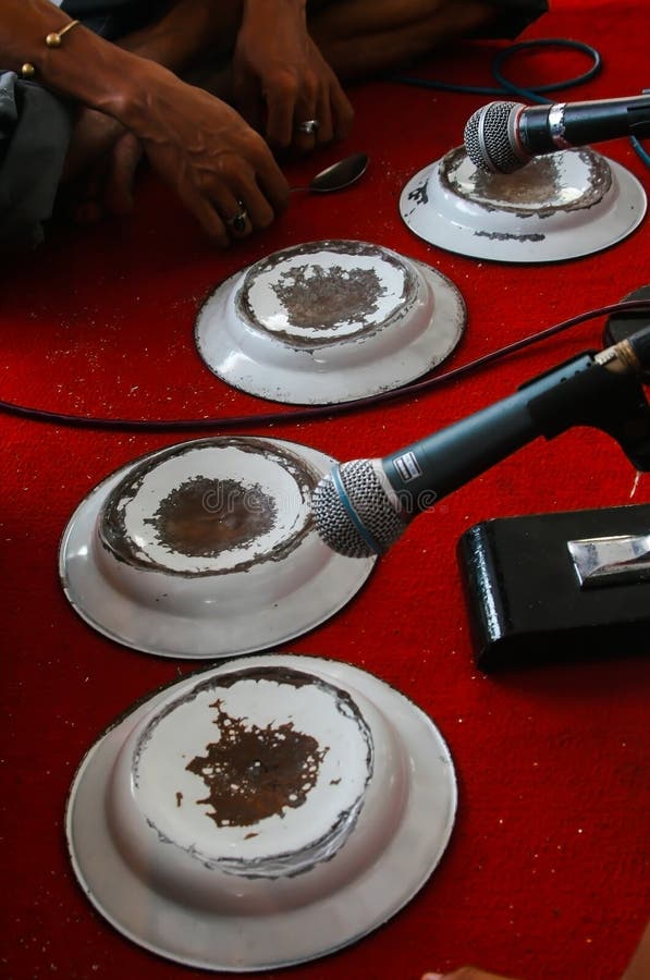 The Percussion Plates stock photo. Image of sound, microphone - 223899632