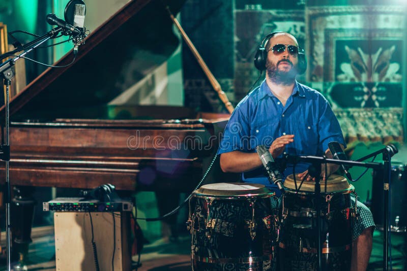 Percussionist stock photo. Image of hand, energy, musician - 222168210