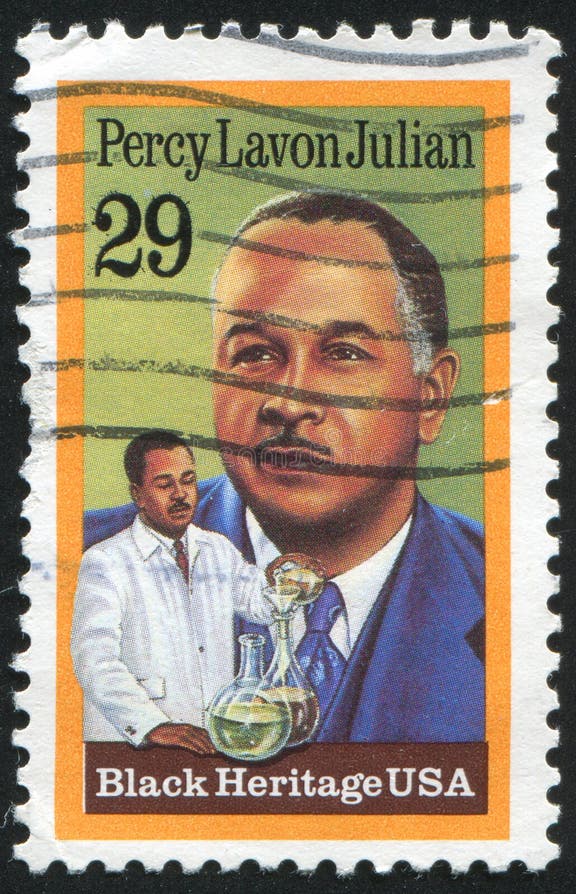 Percy Lavon Julian fotografia editorial. Imagem de cabelo - 93488252