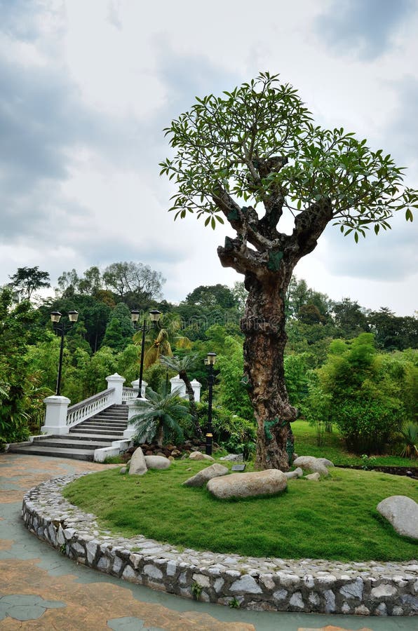 Perdana Lake Gardens stock image. Image of lake, gardens - 29245881