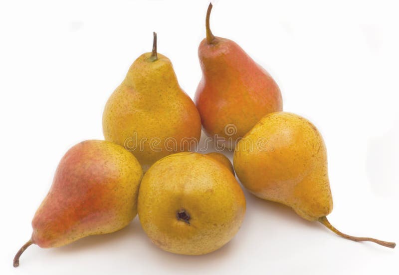 Pere rosse fotografia stock. Immagine di idoneità, organico - 11857300